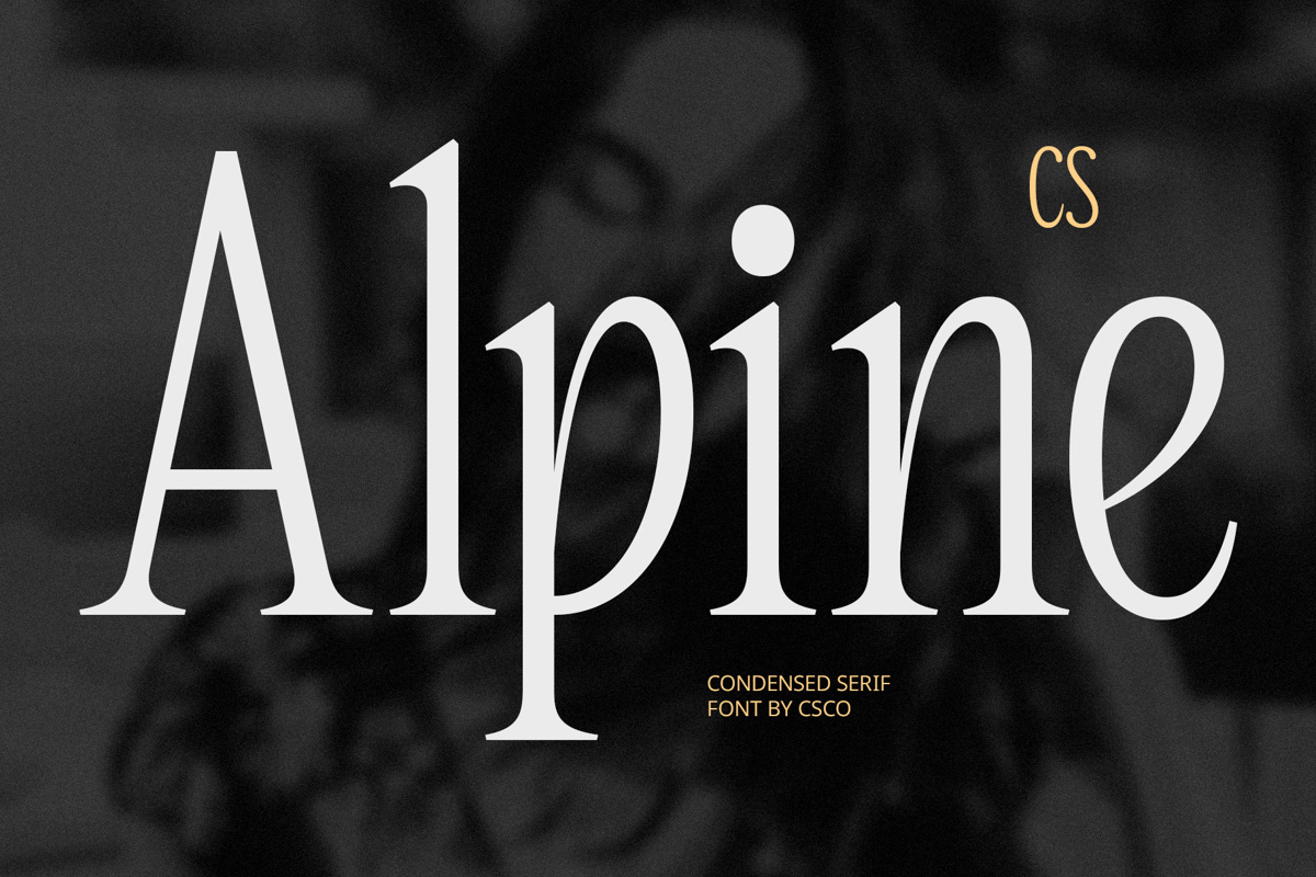 CS Alpine Font | craftsupplyco | FontSpace