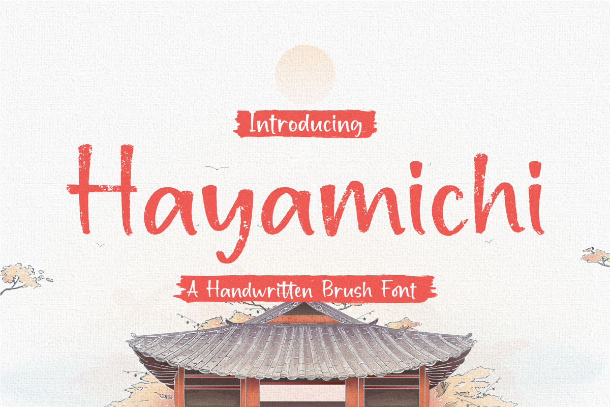 Hayamichi Font | qwrtype_foundry | FontSpace