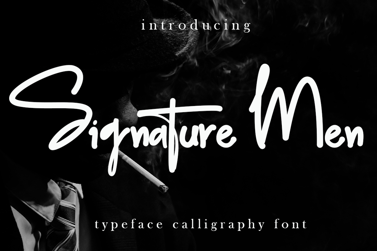 Signature Men Font | febi studio | FontSpace