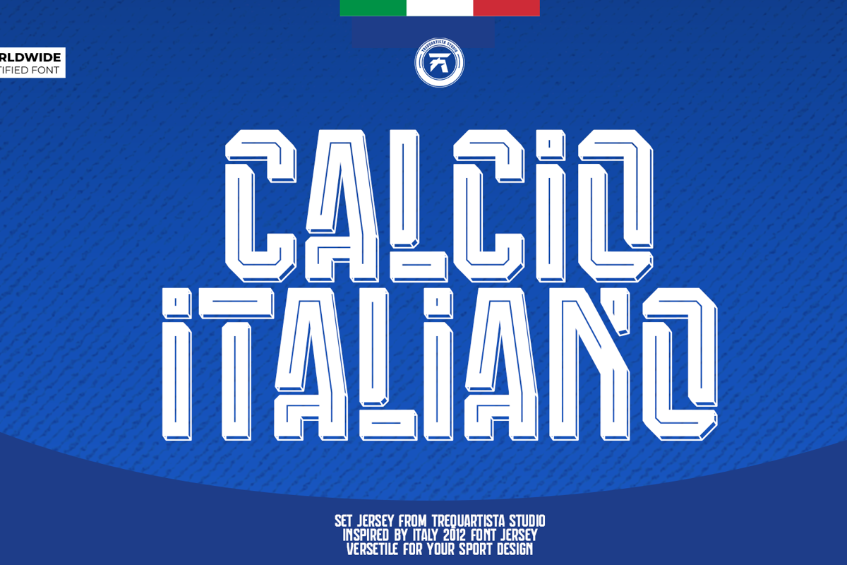 Calcio Italiano Font - Free Download