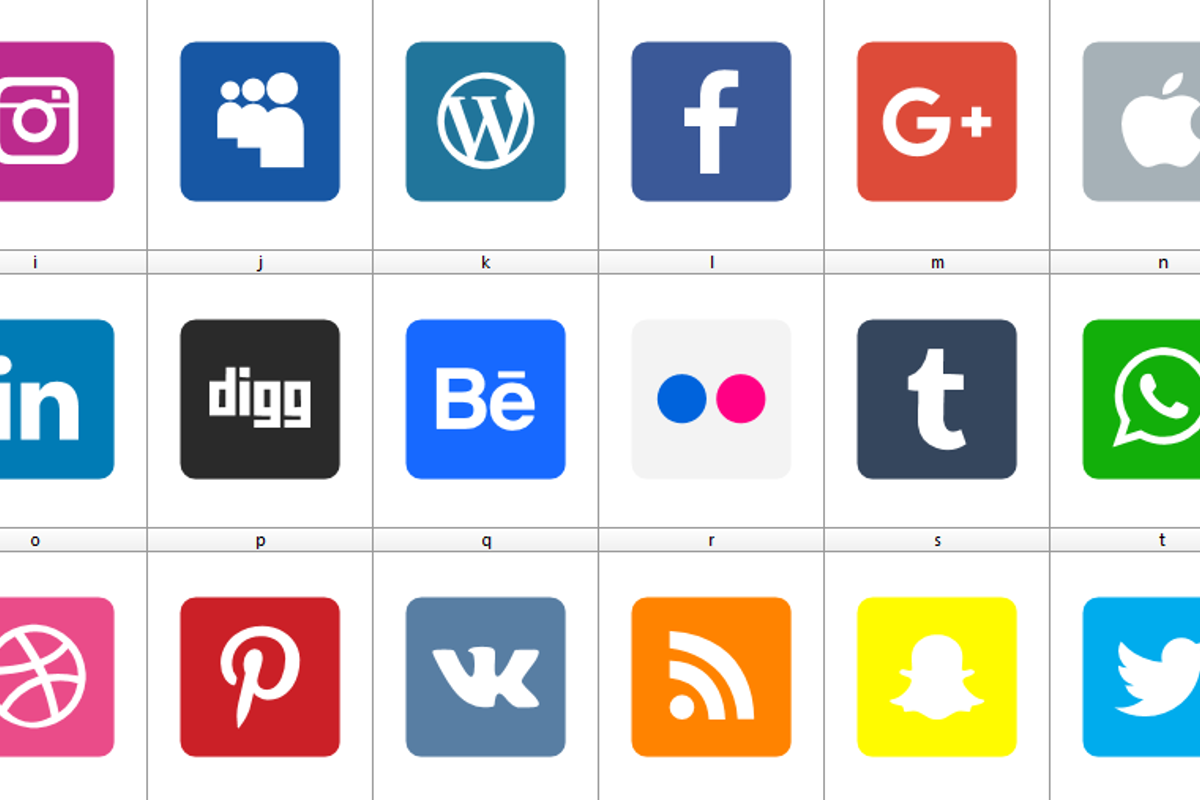 Social Media 2019 Font - Free Download