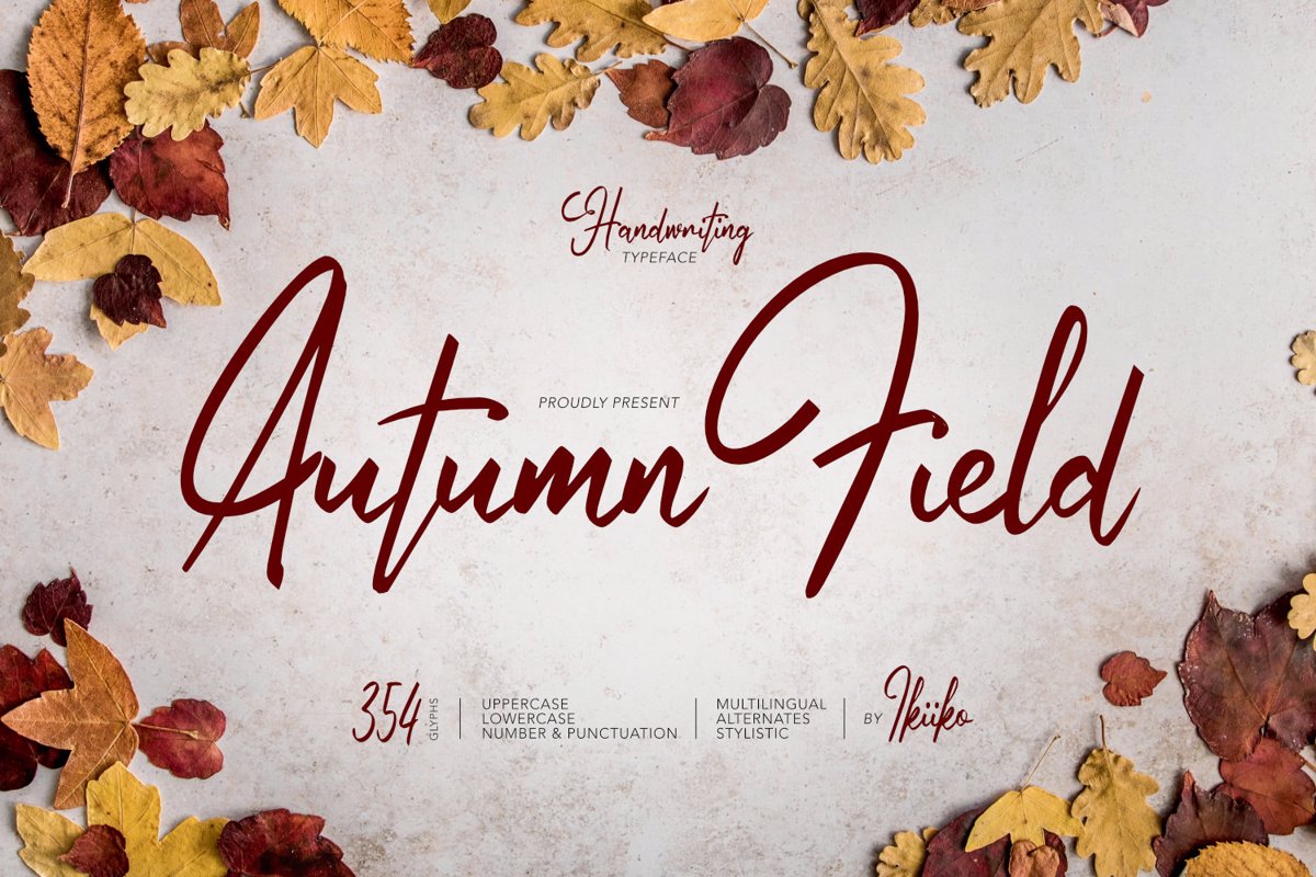 Autumn Field Font - Free Download