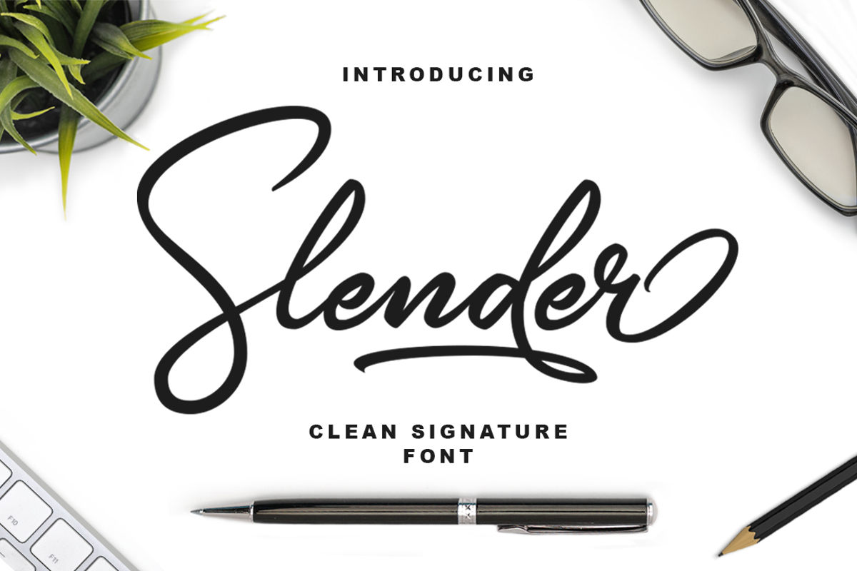 Slender Font | Blankids | FontSpace