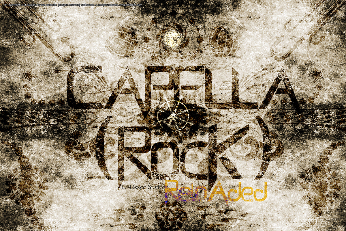 Capella (Rock) - LJ Design Stud Font - Free Download