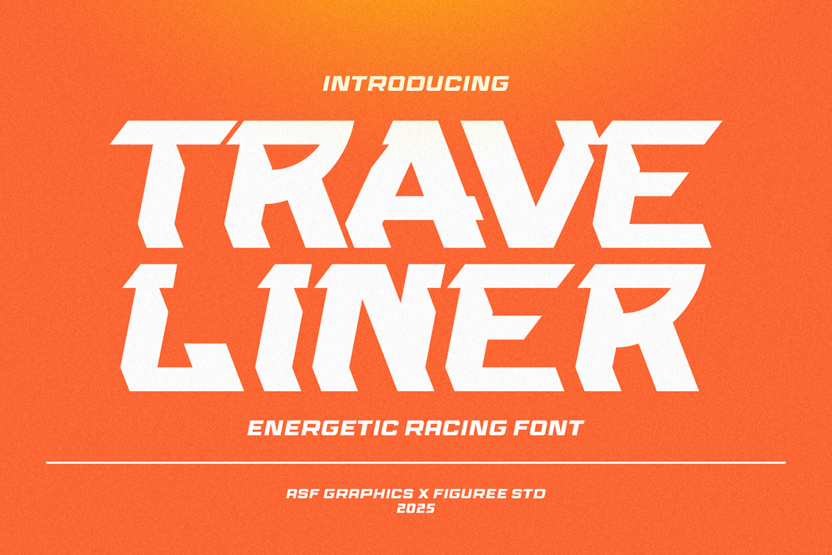 Trave Liner Font - Free Download