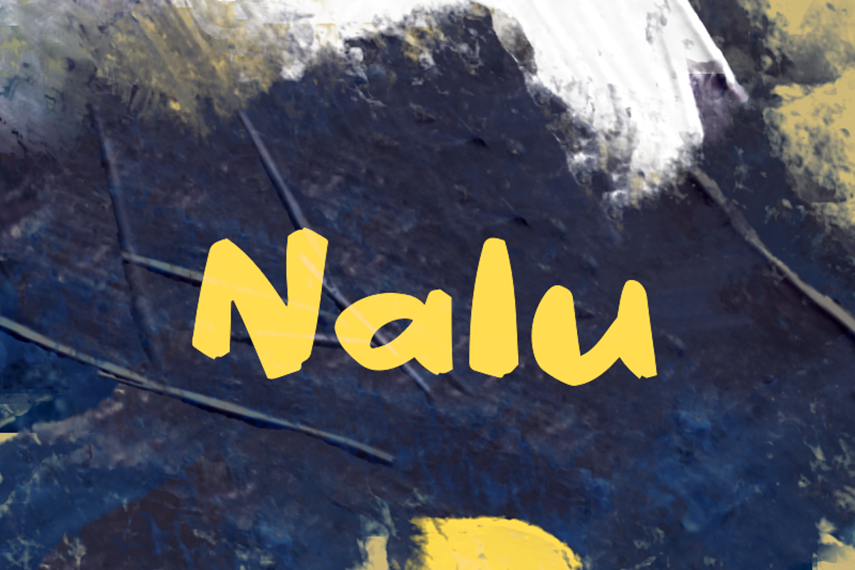 N Nalu Font | wepfont | FontSpace