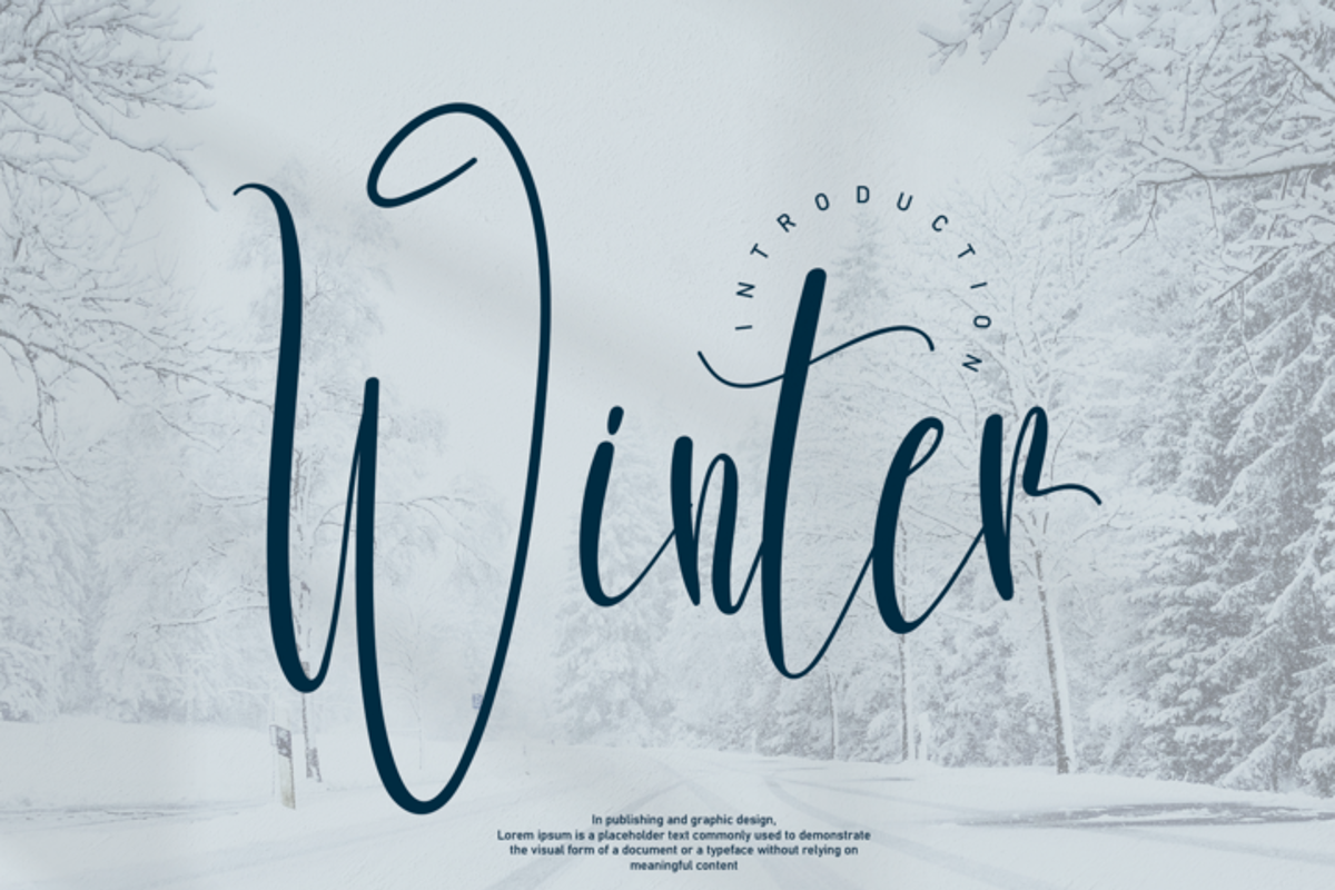Winter Font | scratchones_creative | FontSpace