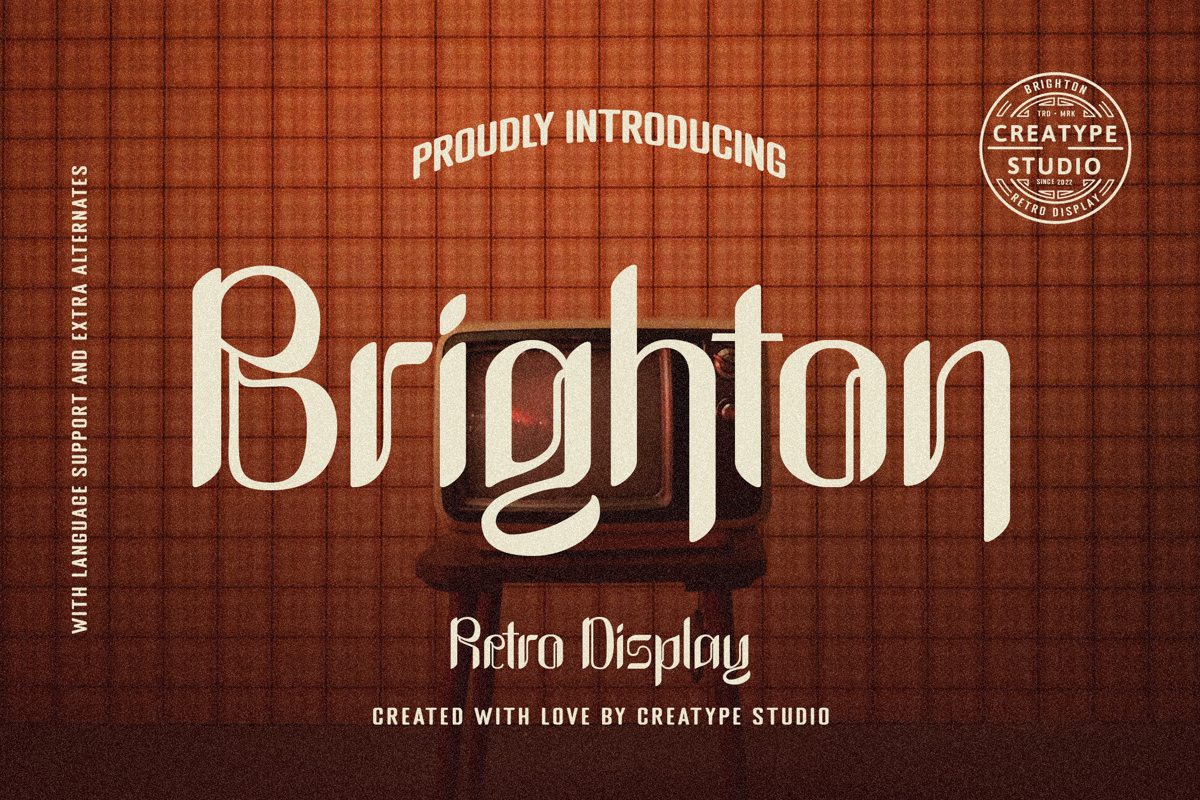Brighton Font | Creatype Studio | FontSpace