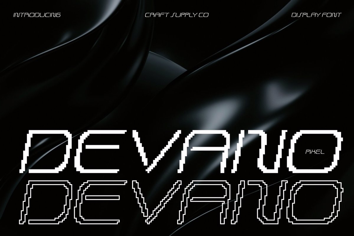 Devano Pixel Font - Free Download