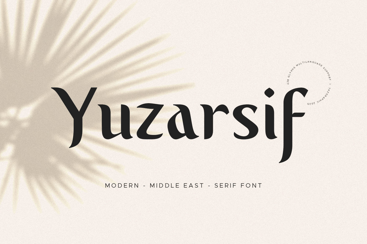 Yuzarsif Font - Free Download