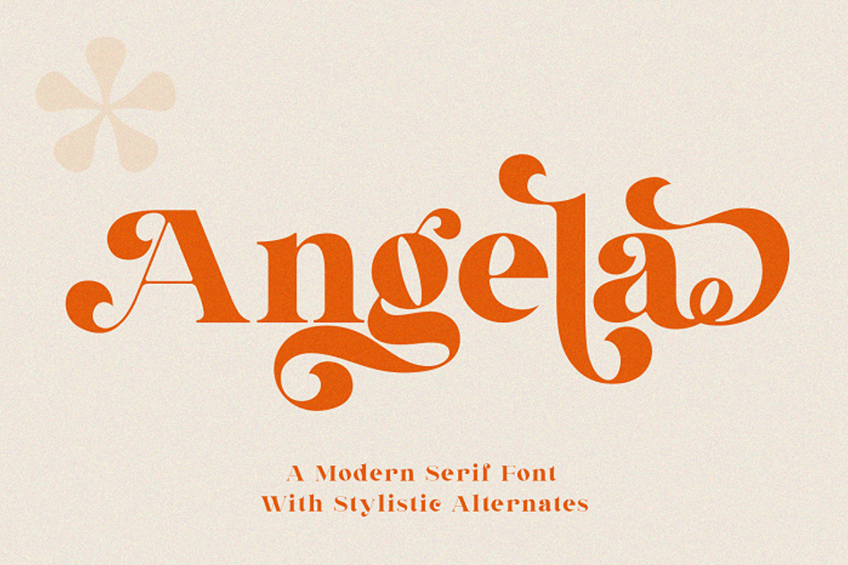 Angela Font | Sealoung | FontSpace