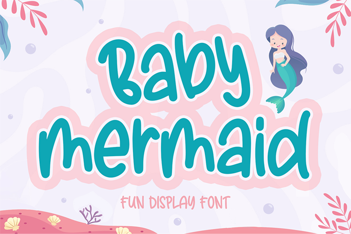 Baby Mermaid Font - Free Download