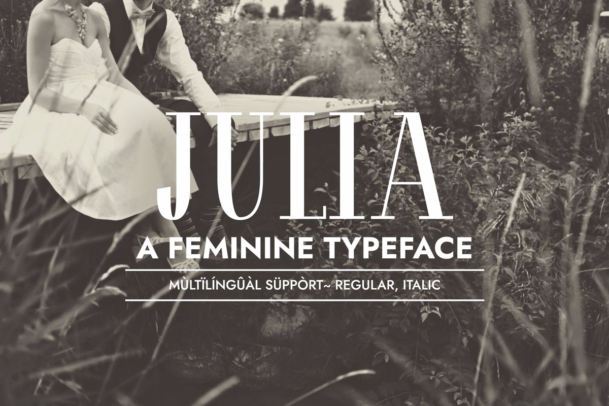 JULIA Font | Minimalistartstudio | FontSpace