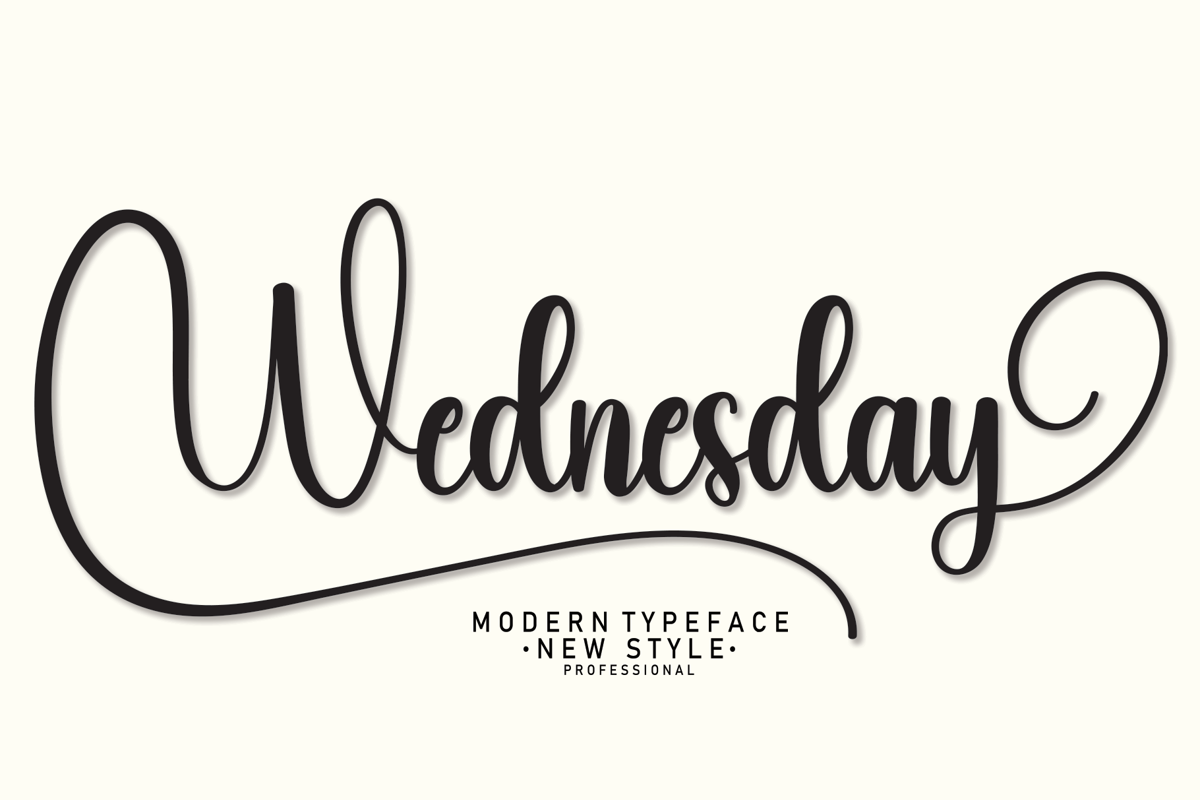 Wednesday Font | scratchones_creative | FontSpace