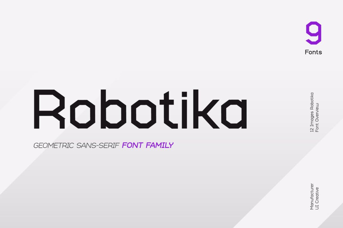 Robotika Pixel Greek Font - Free Download