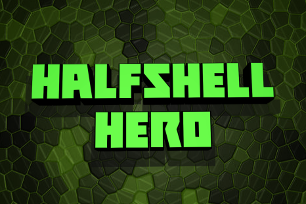 Halfshell Hero Font - Free Download