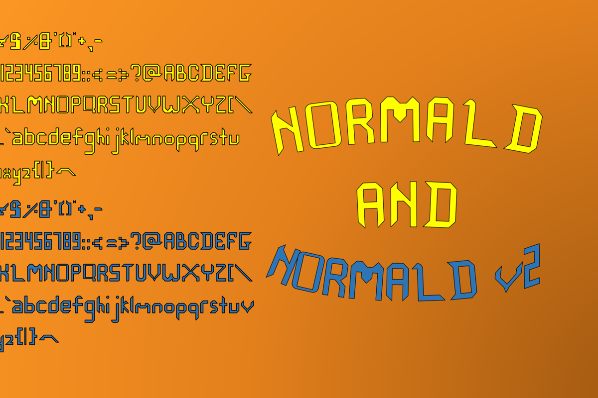 Normald Font | SF2015 | FontSpace