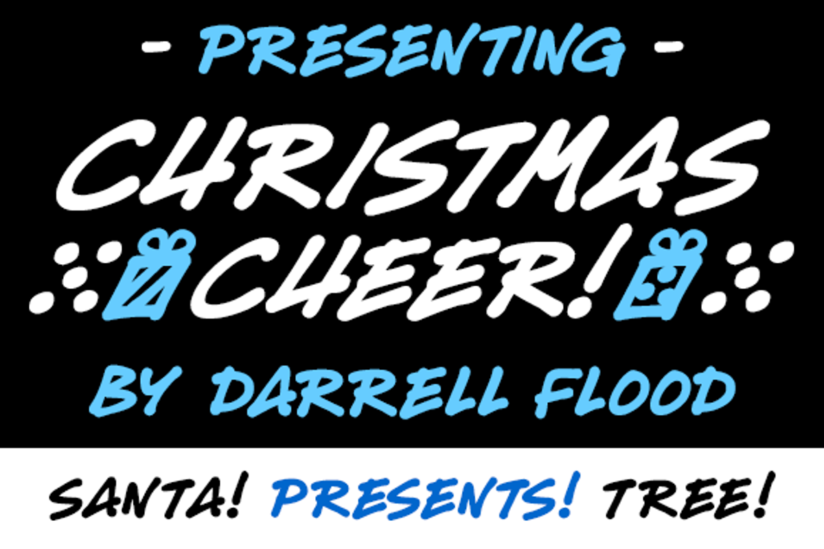 Christmas Cheer Font | HAWTPIXEL - Darrell Flood | FontSpace