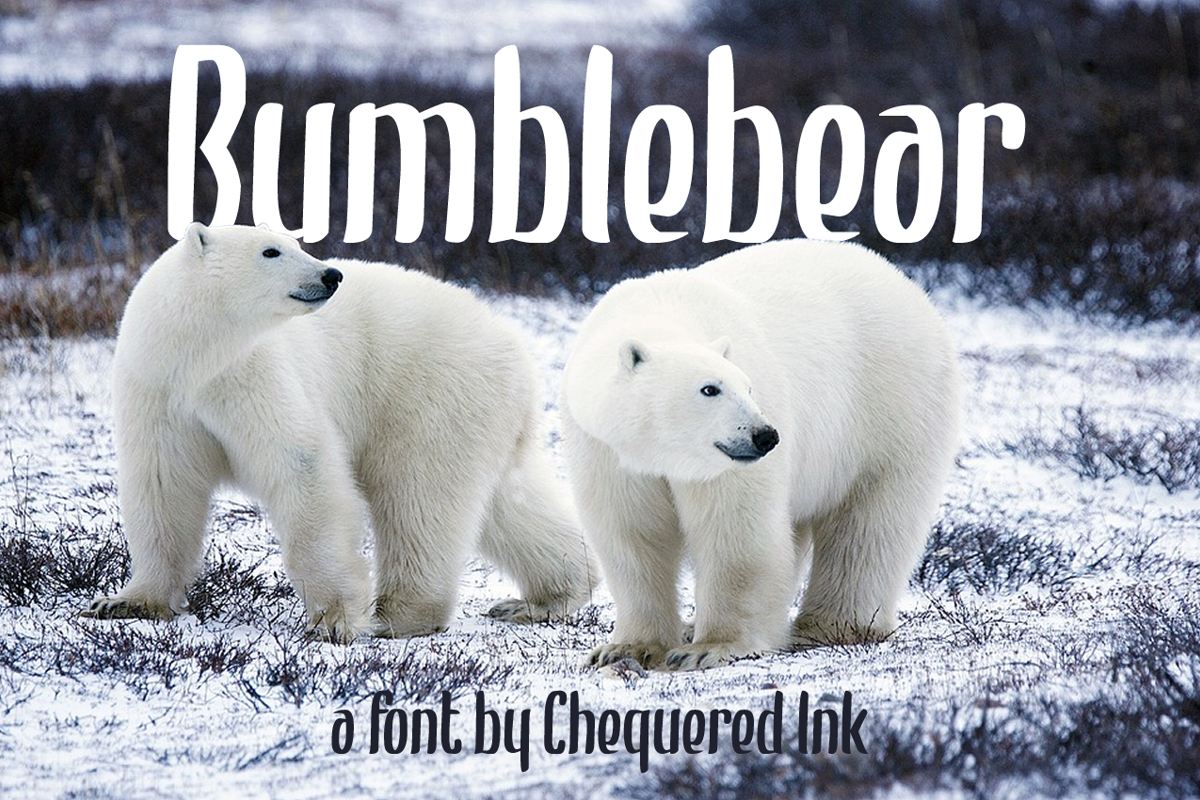 Bumblebear Font | Chequered Ink | FontSpace