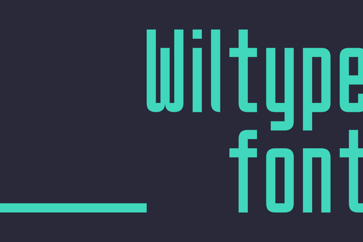Wiltype Font | GGBotNet | FontSpace