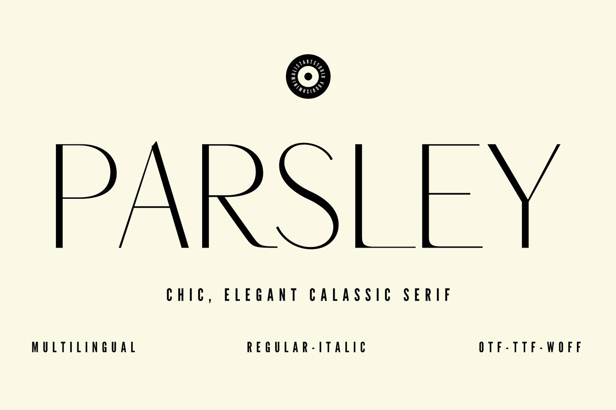 Parsley Font - Free Download