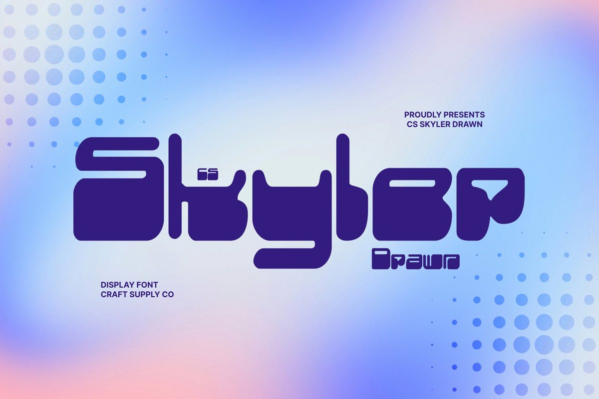 CS Skyler Drawn Font - Free Download