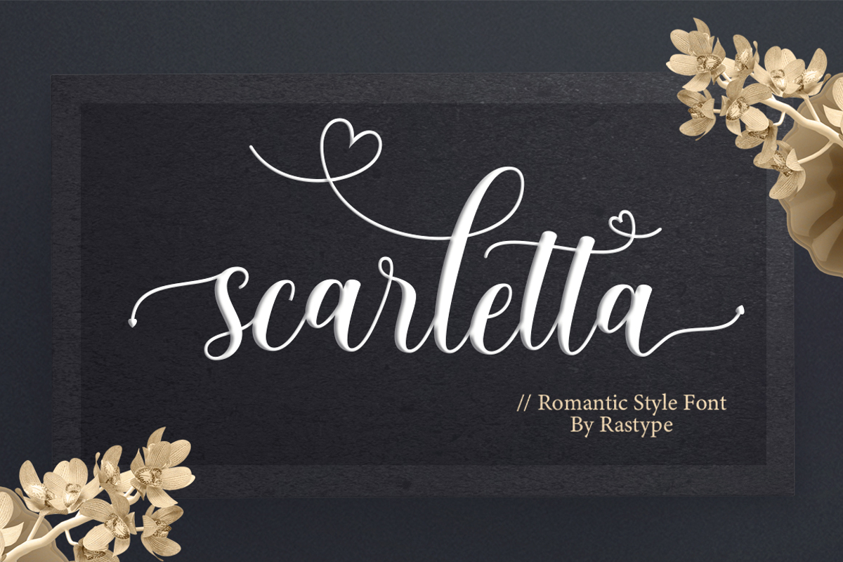 Scarletta Script Font - Free Download