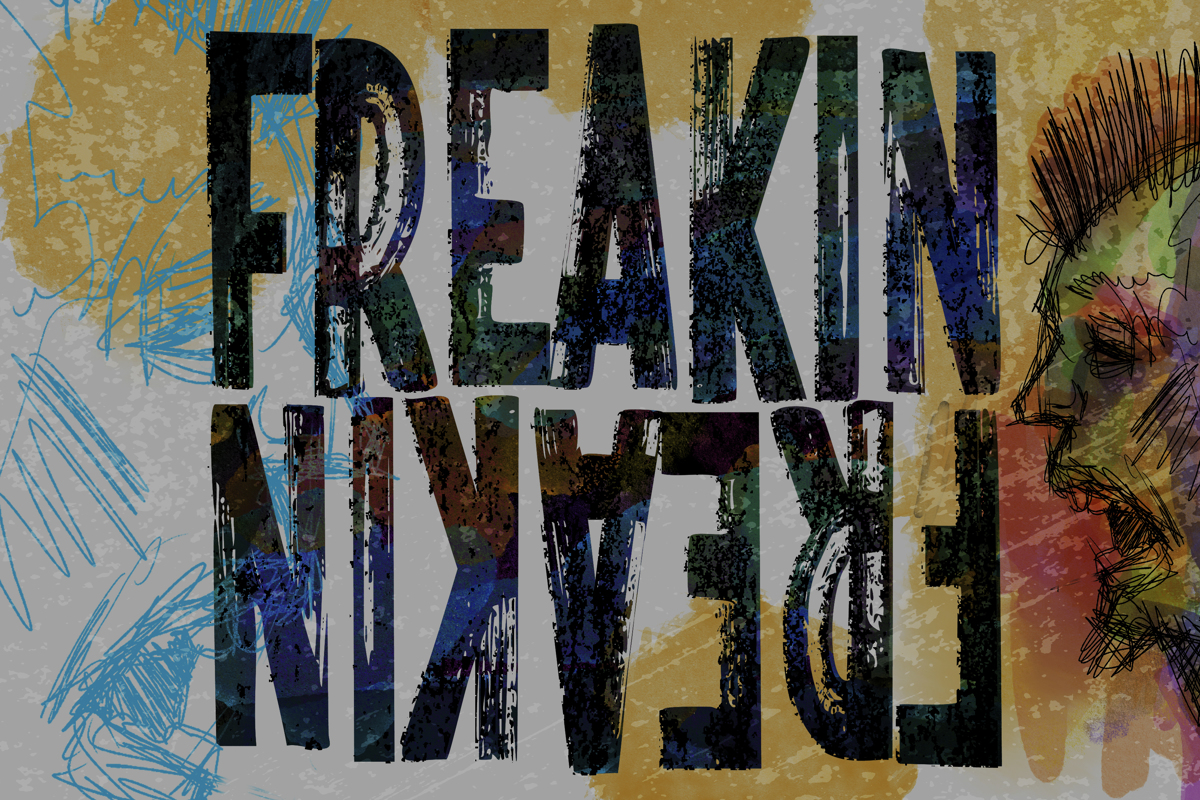 VTKS FREAKIN Font | VTKS DESIGN | FontSpace