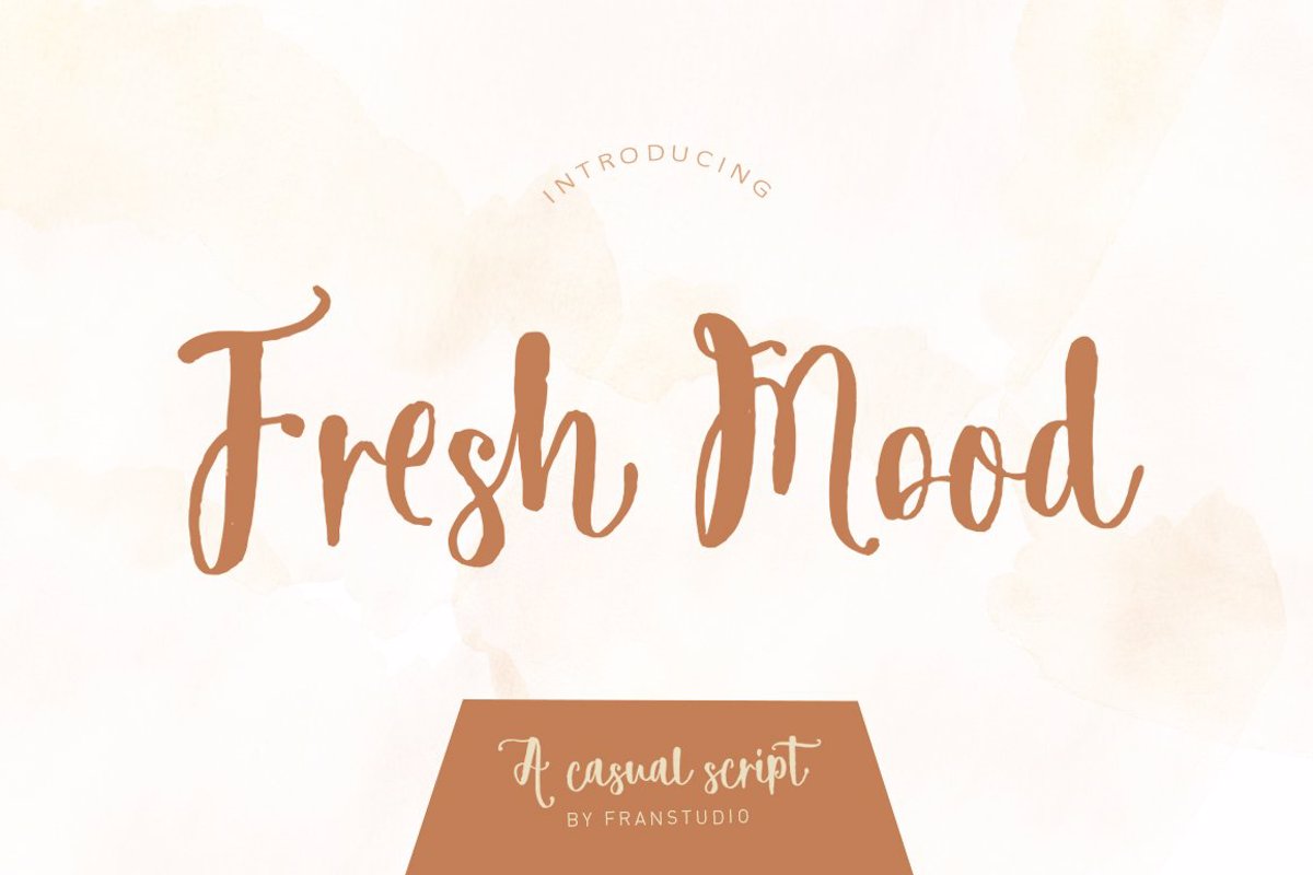 Fresh Mood Font | Solidtype | FontSpace