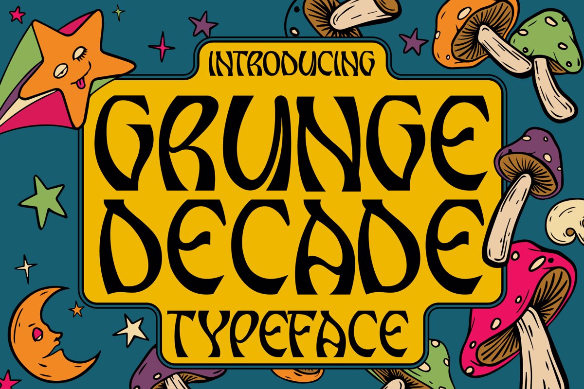 Grunge Decade Font - Free Download