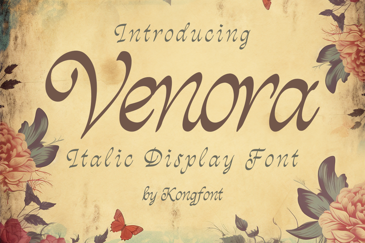Venora Font | Fontkong | FontSpace
