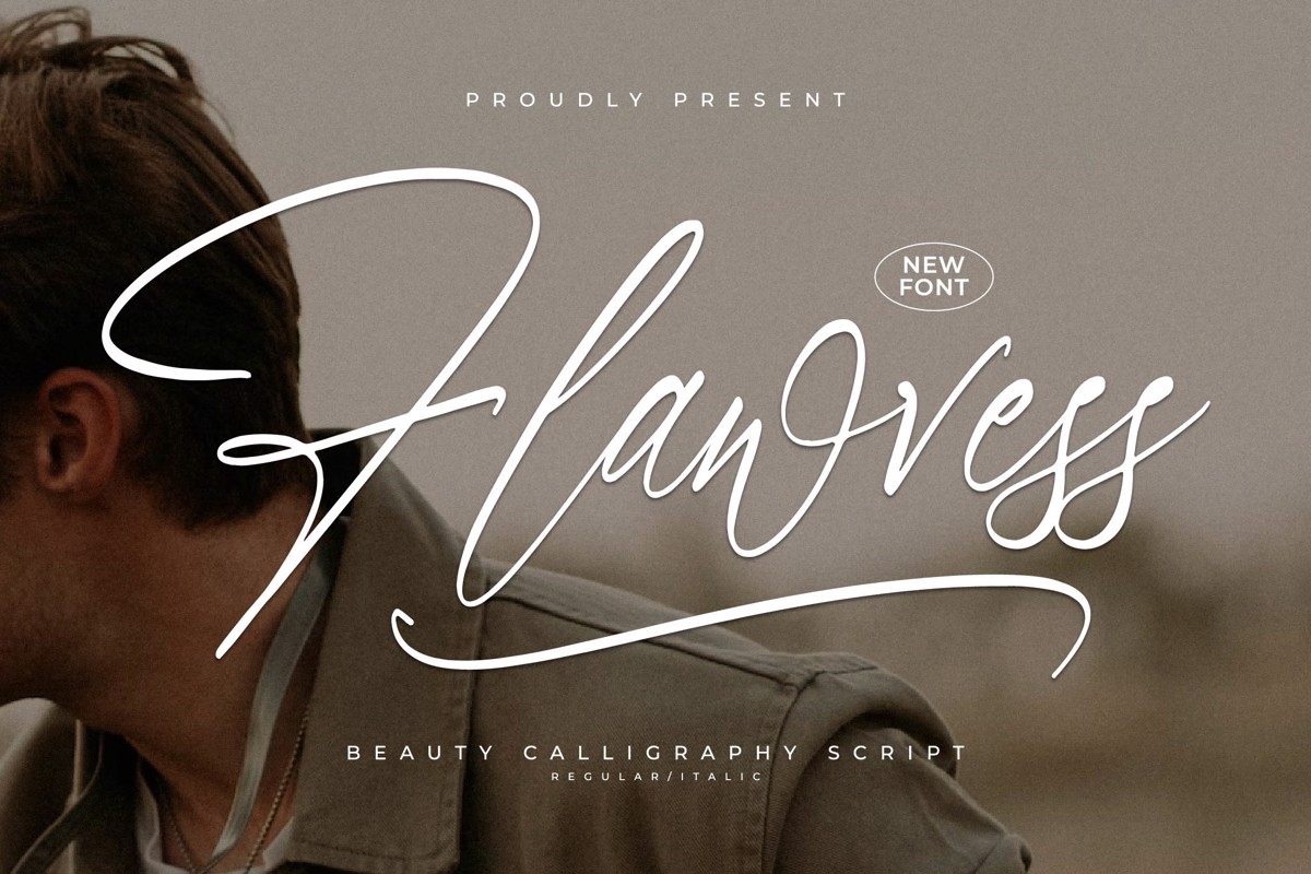Flawvess Font | Letterena Studios | FontSpace