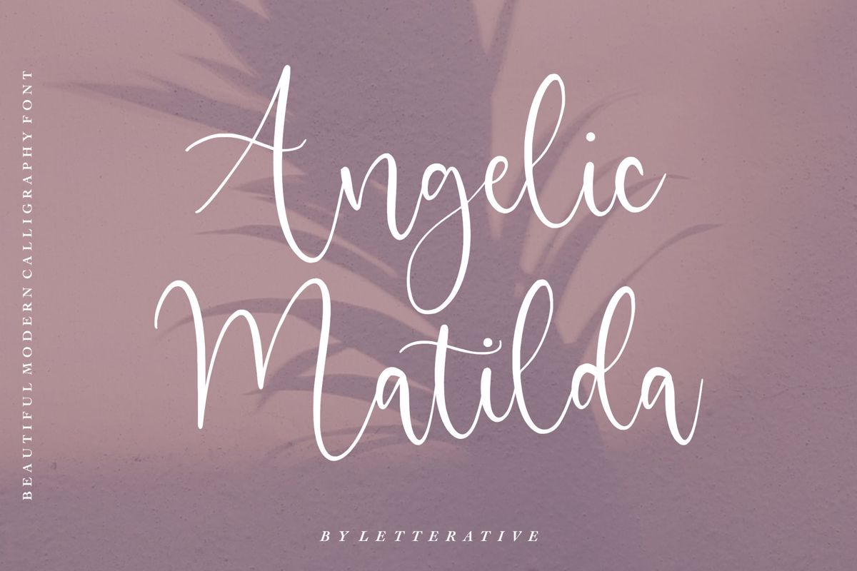 Angelic Matilda Font | Free Download