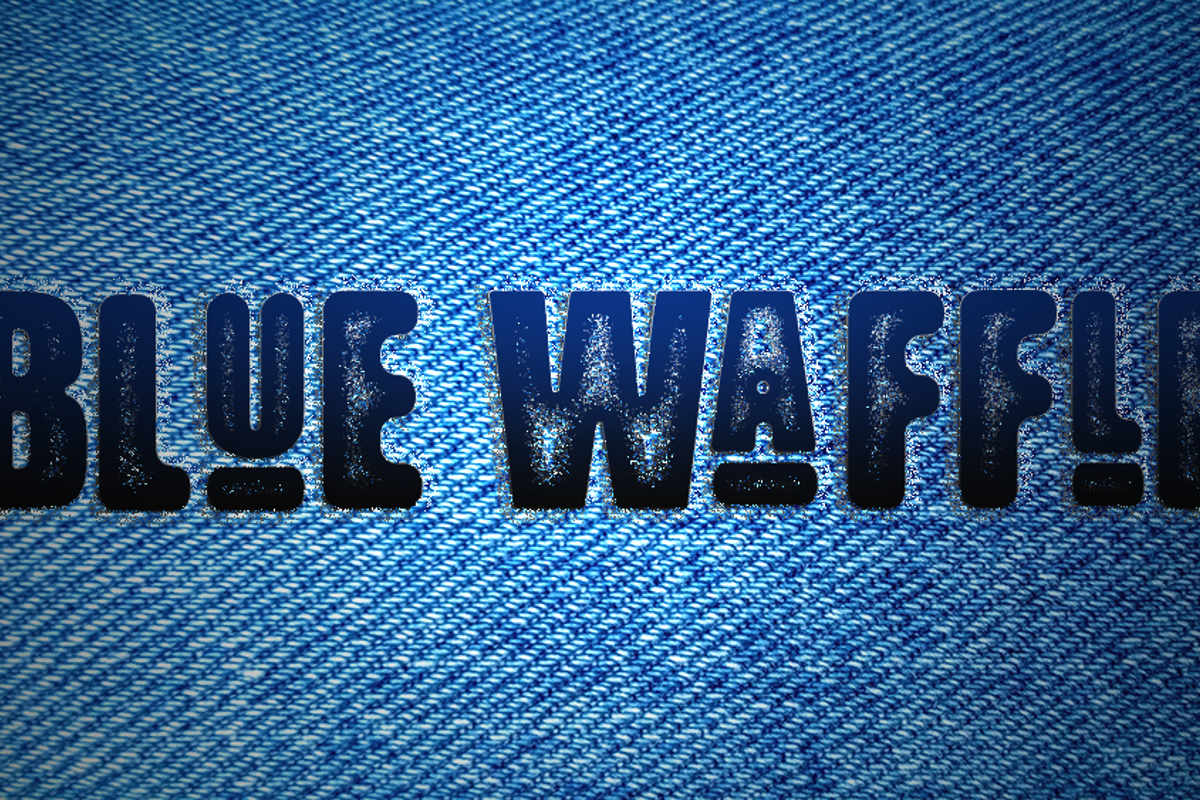 Blue Waffle Font | Font Monger | FontSpace