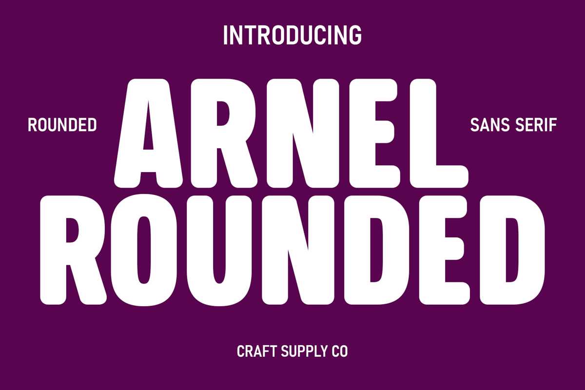 Arnel Font | craftsupplyco | FontSpace