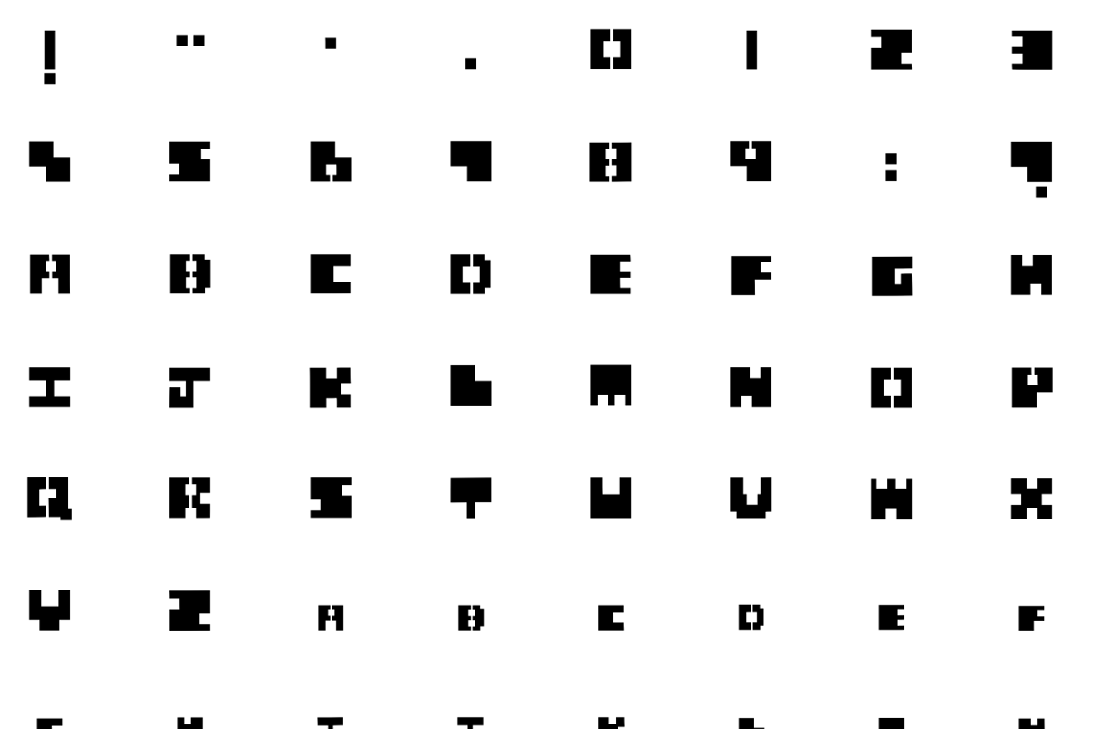 Chunk Font | Marcus Melton Design | FontSpace