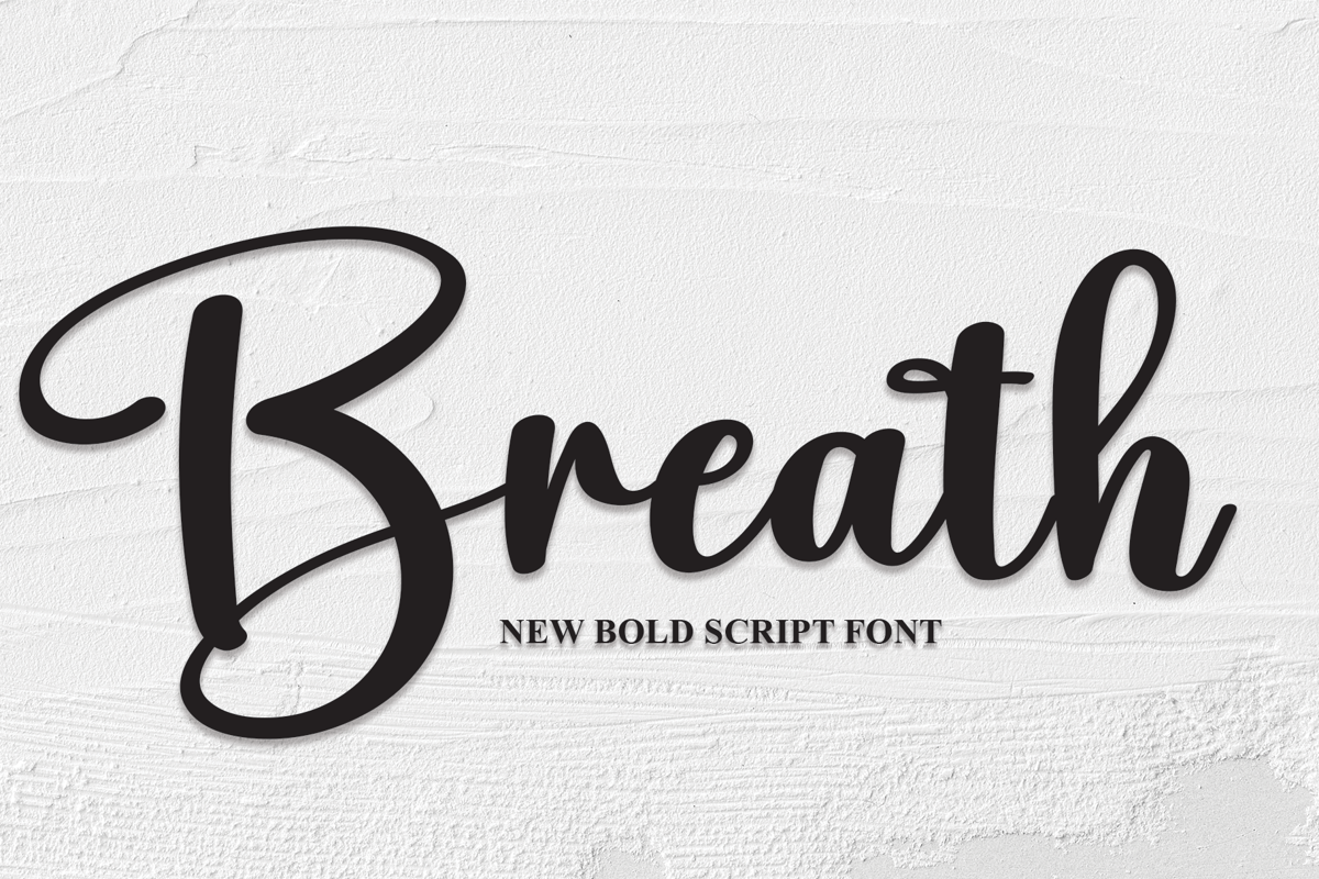 Breath Font | scratchones_creative | FontSpace