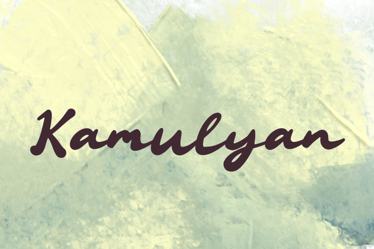 K Kamulyan Font | wepfont | FontSpace