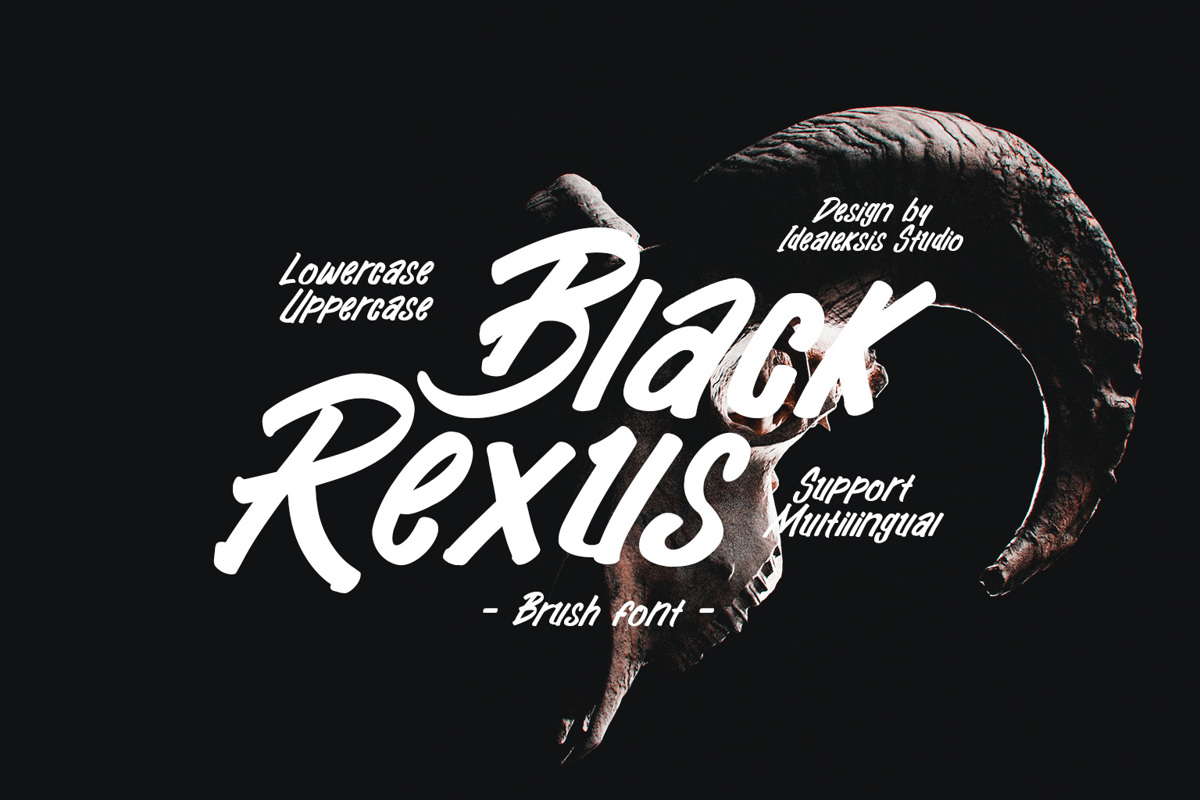 Black Rexus Font - Free Download