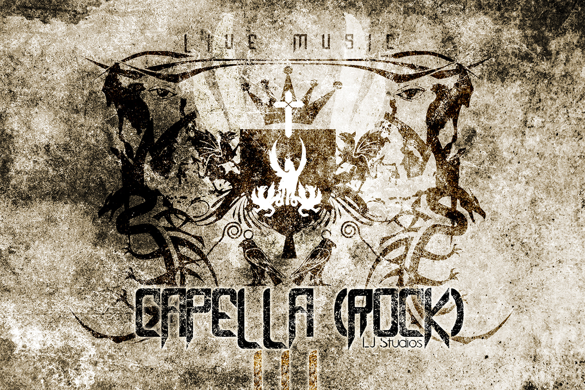 Capella (Rock) III Font | LJ Design Studios | FontSpace