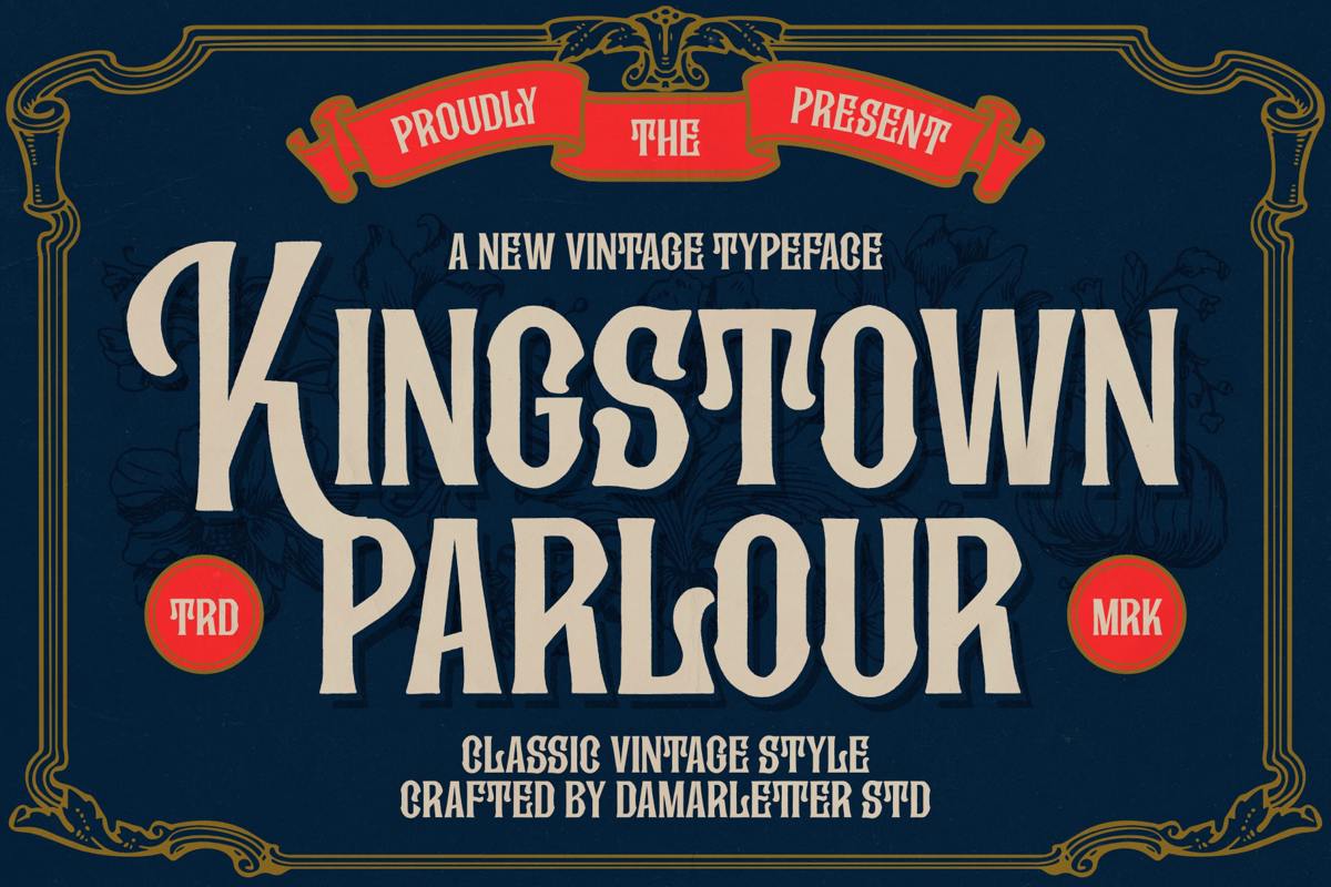 Kingstown parlour Font - Free Download