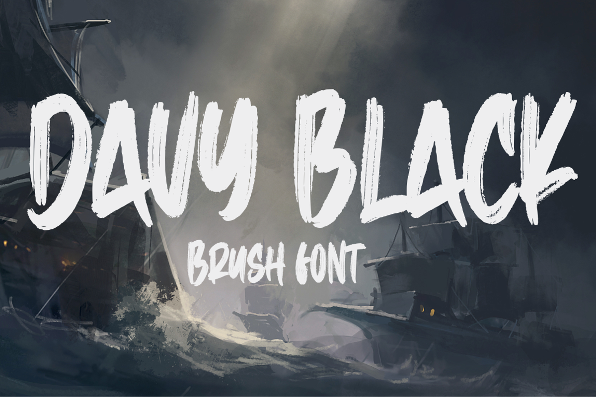Davy Black Font - Free Download