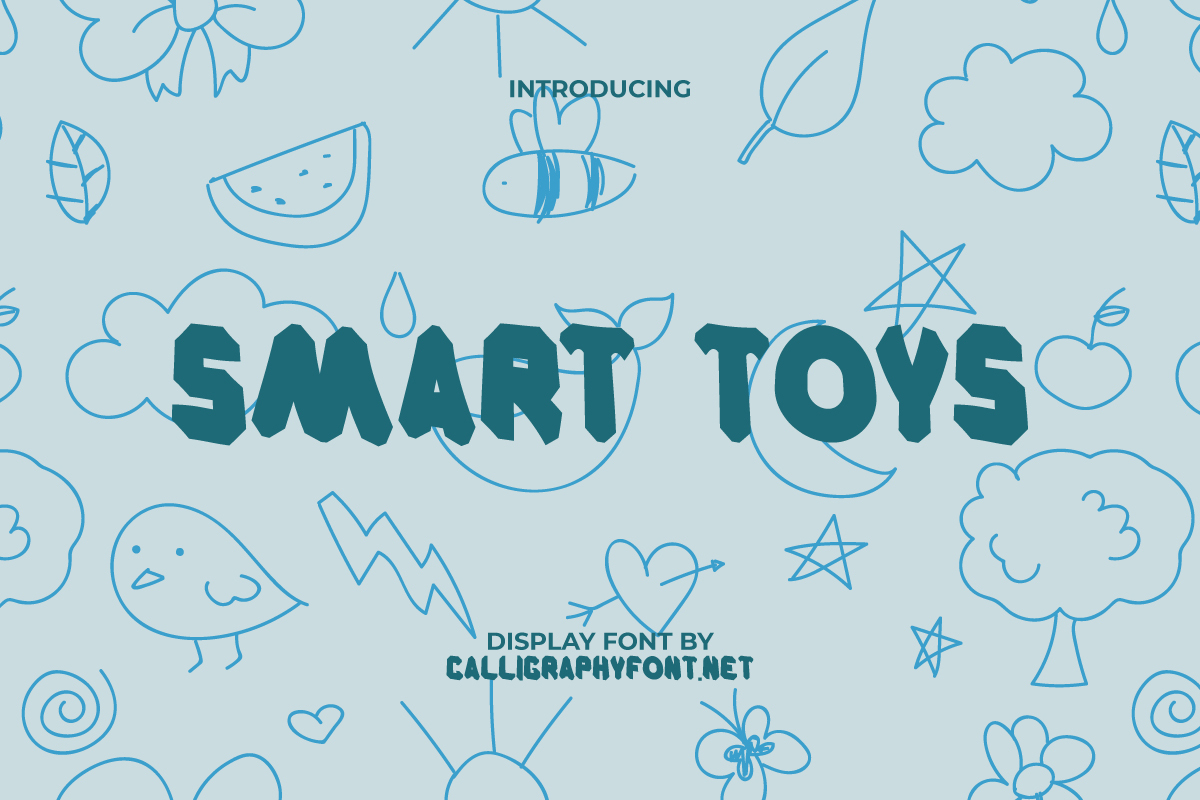 Smart Toys Font | CalligraphyFonts.net | FontSpace