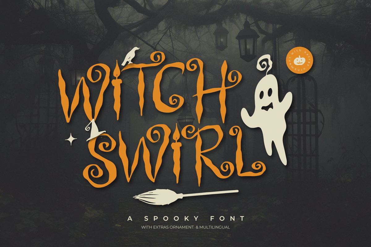 Witch Swirl Font - Free Download
