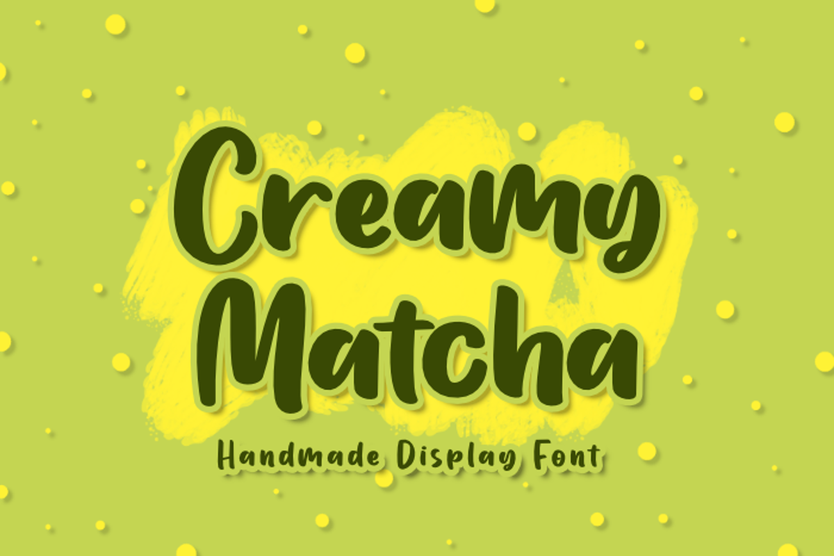 Creamy Matcha Font - Free Download