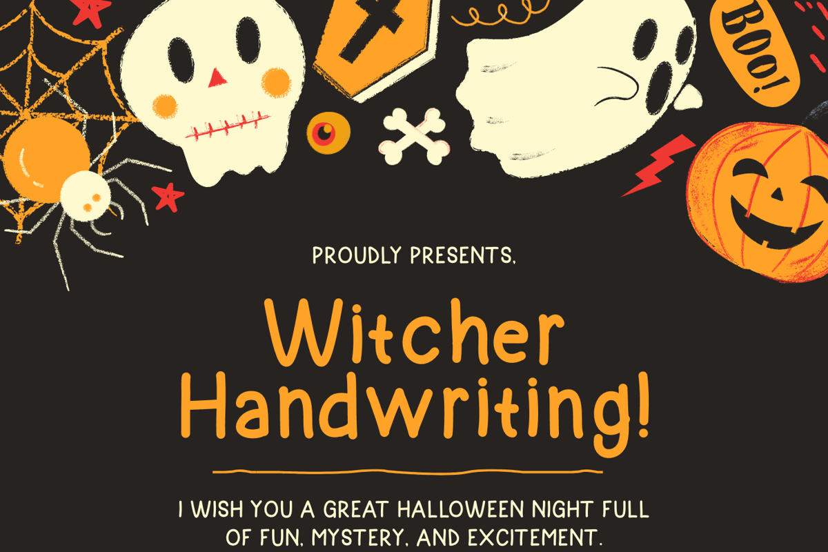 Witcher Handwriting Font - Free Download