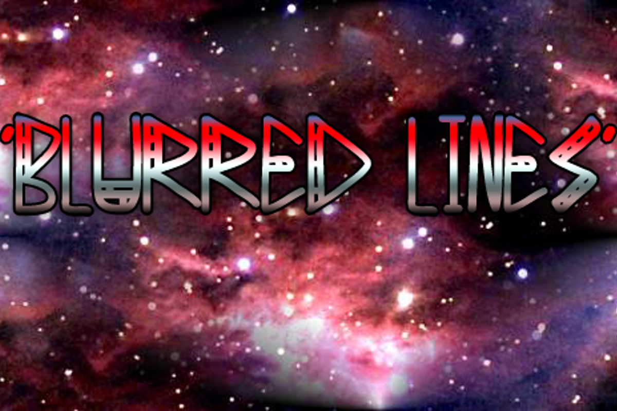Blurred Lines Font | Magic Fonts | FontSpace