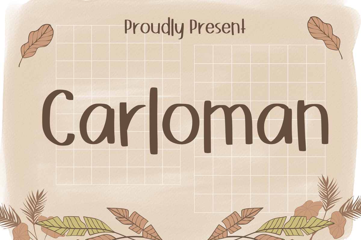 Carloman Font | Aisyah | FontSpace