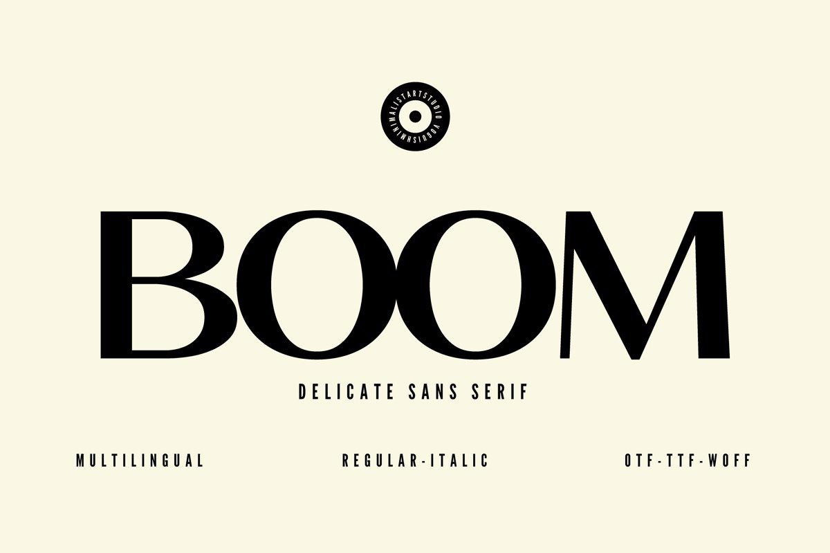 BOOM Font - Free Download