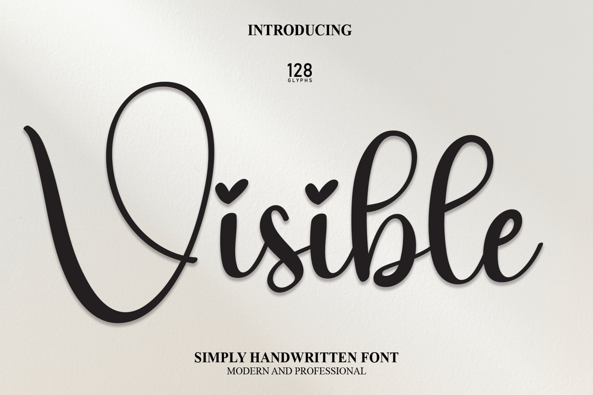 Visible Font - Free Download
